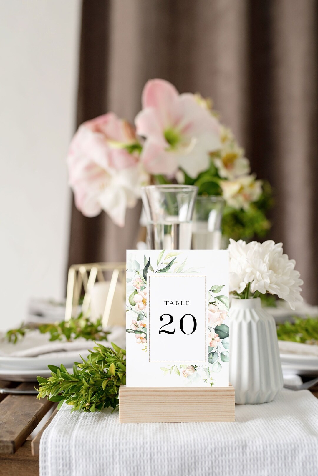 Personalized Table Numbers | Customized Table Numbers | Weddings ...