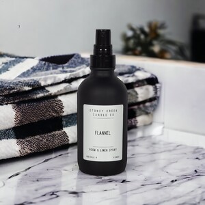 Flannel Room Spray | Mahogany Vanilla Cologne Scent | Masculine Linen ...