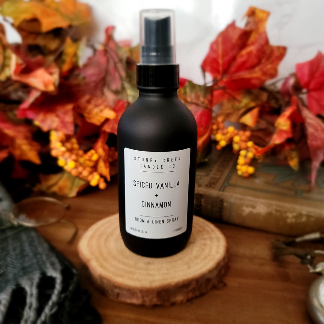 Spiced Vanilla & Cinnamon Room Spray Fragrant 4oz Bottle - Etsy