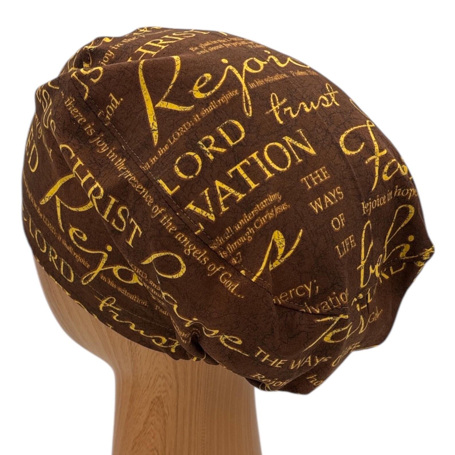 Christian Euro Scrub Cap | Bible Verse Surgical Hat | Adjustable Fit ...