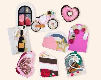 You Are My Sunshine Shaker Card SVG Cricut Silhouette - Etsy