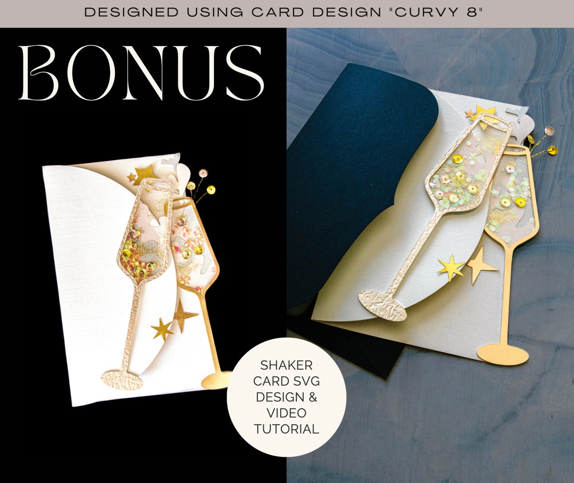 Cards and Envelopes SVG Bundle - Etsy