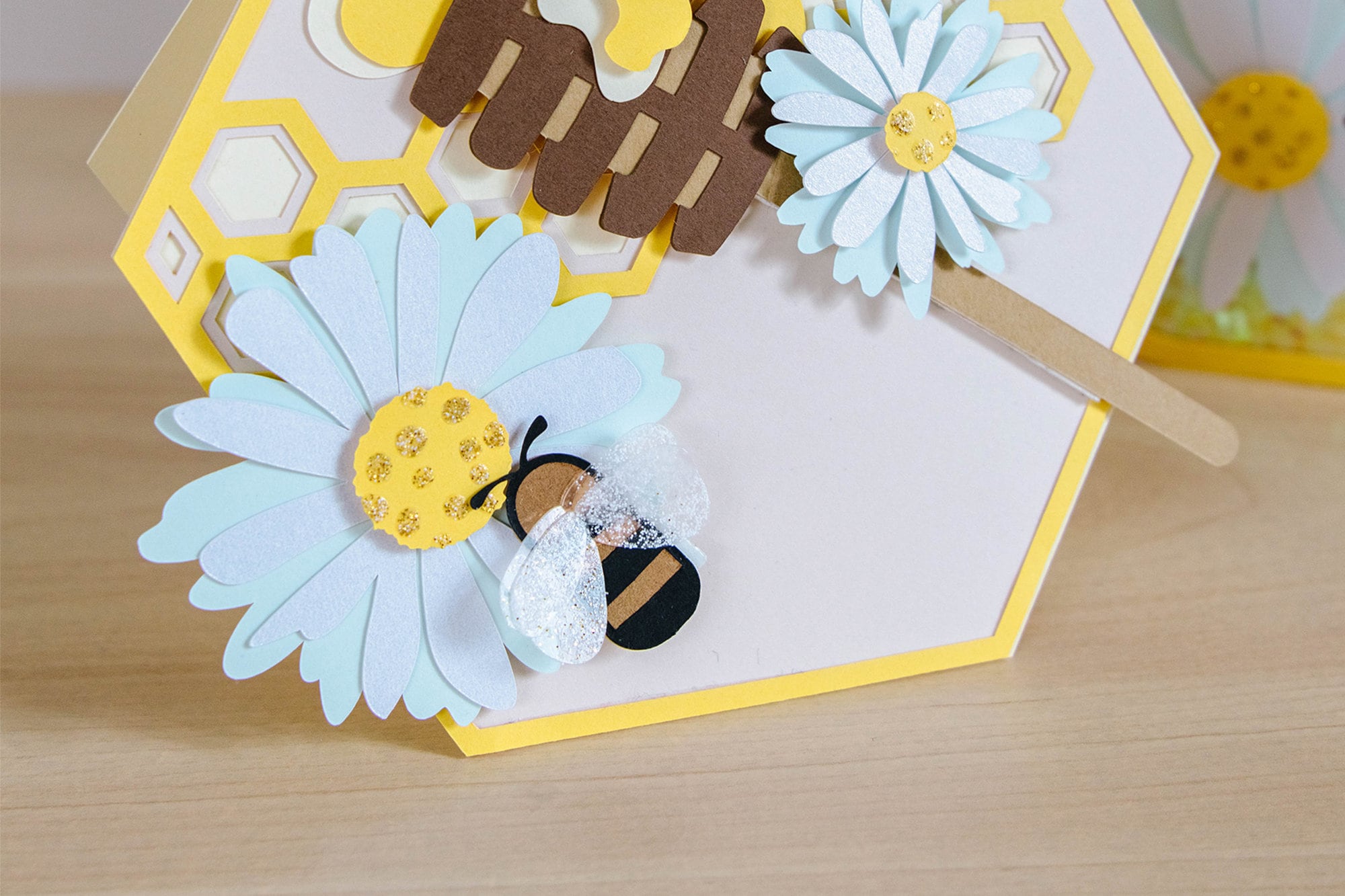 Honeycomb Card SVG Design - Etsy