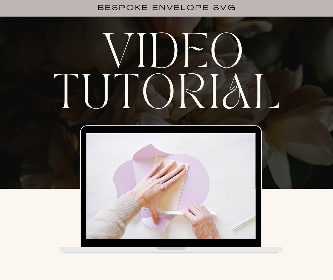 Envelope SVG Template for Cricut - "charmed" Design - Etsy