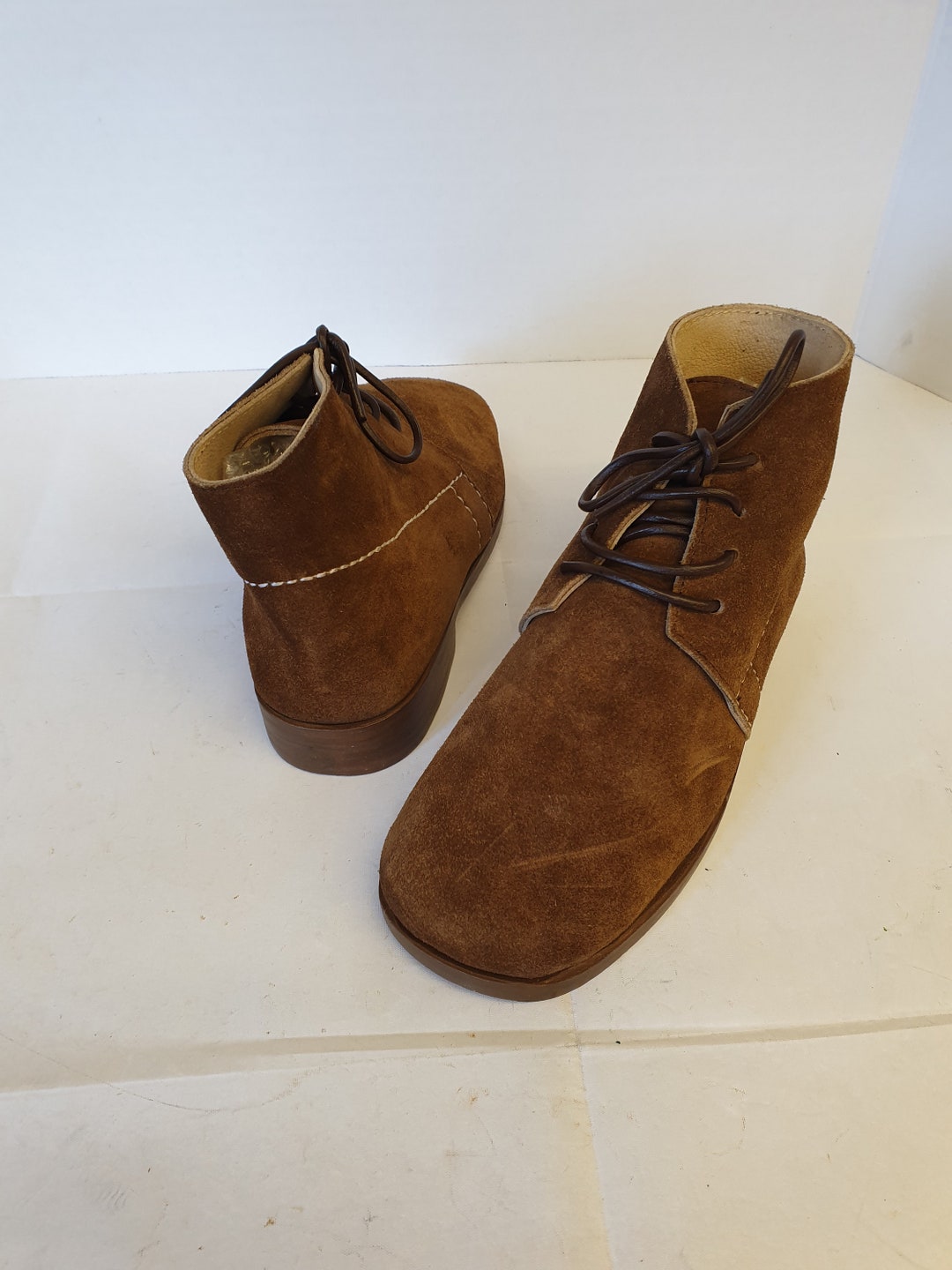 C19th Brogan brown Round Toe - Etsy