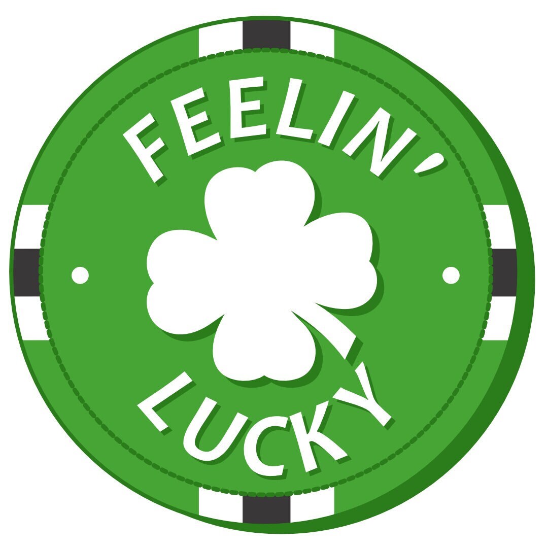 St. Patricks Day Feelin Lucky Design - Etsy