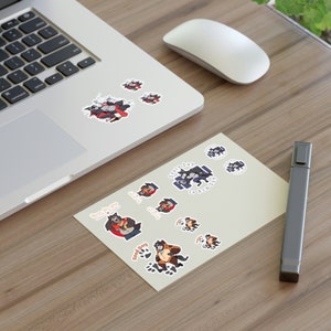 Adastra Amicus Sticker Pack: Handsome Space Wolf Stickers - Etsy