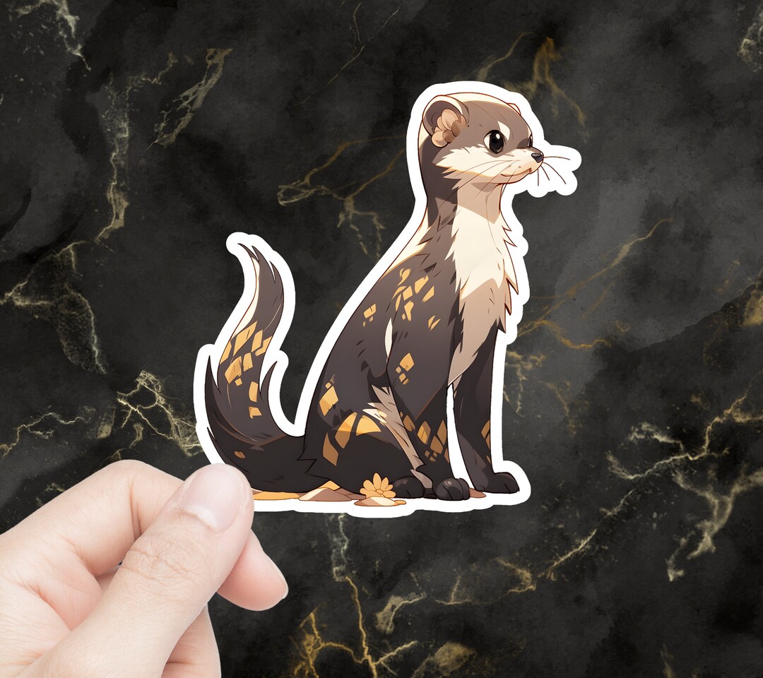 Poverty & Wealth: Weasel Sticker, iPad Stickers, Laptop Stickers, Water ...