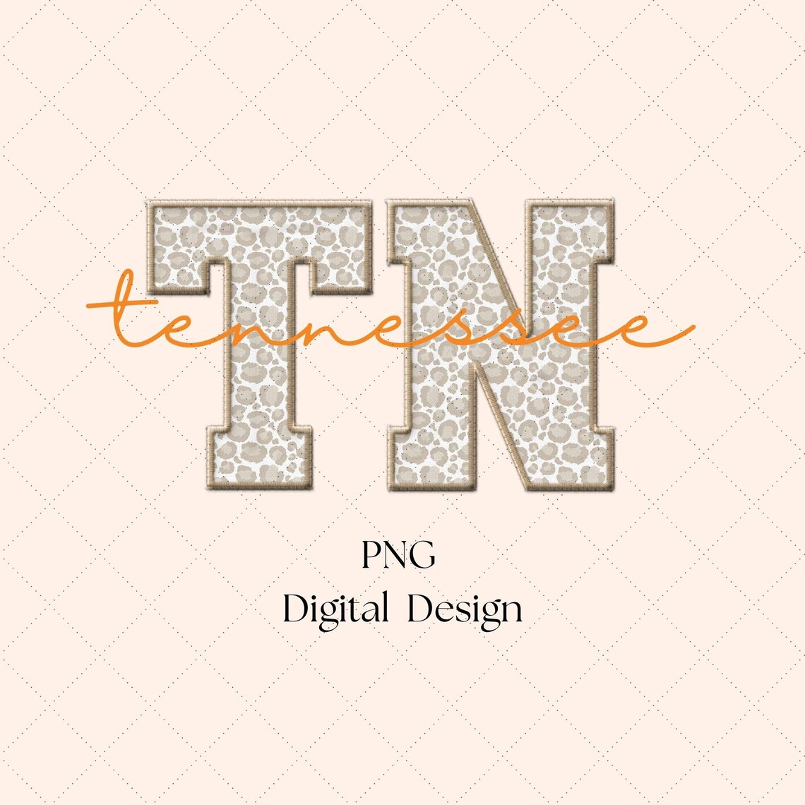 Faux Chenille Tennessee Letters PNG JPG Digital Download, Varsity Patch ...