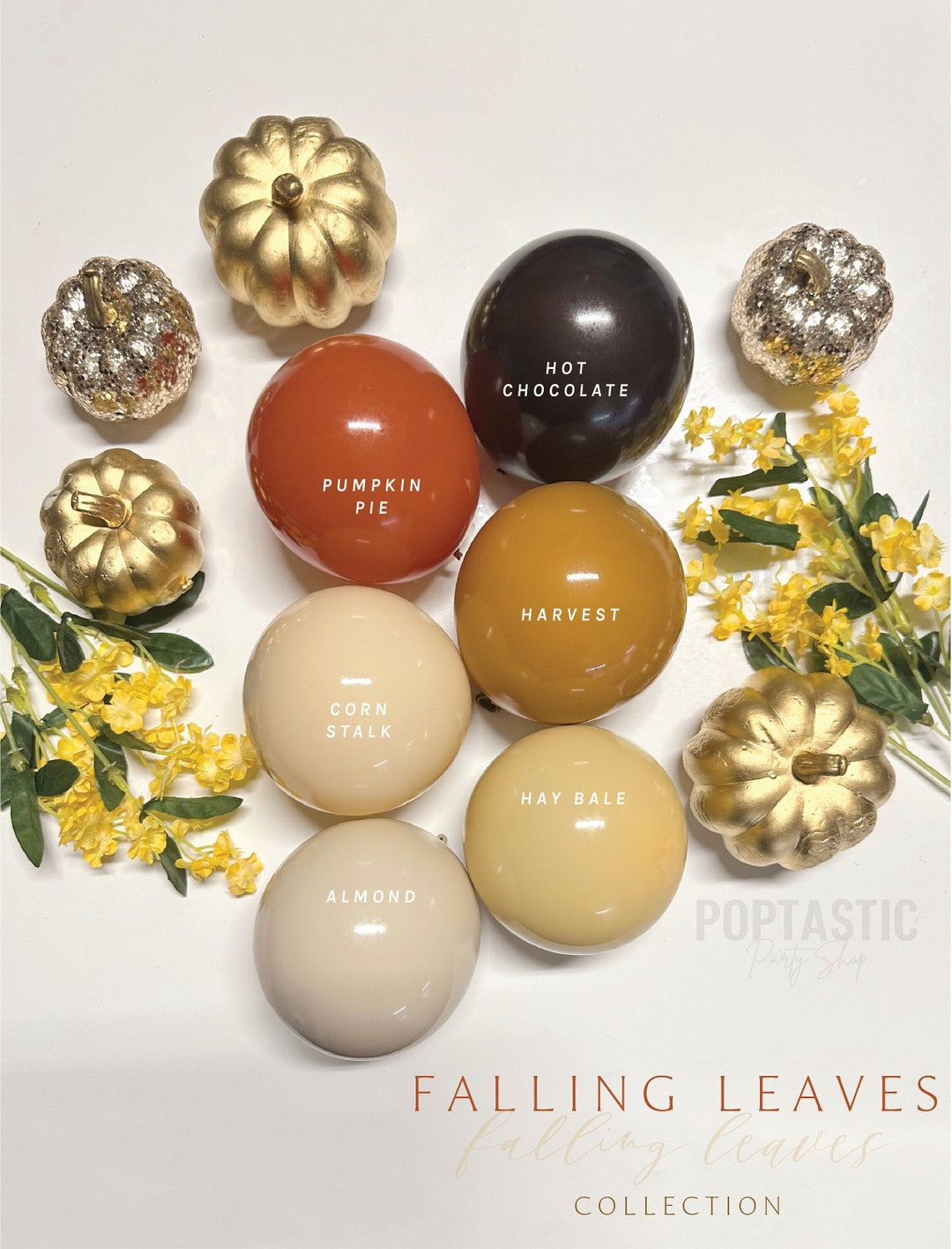 DIY Falling Leaves Balloon Garland Arch Kit / Thanksgiving, Boho ...