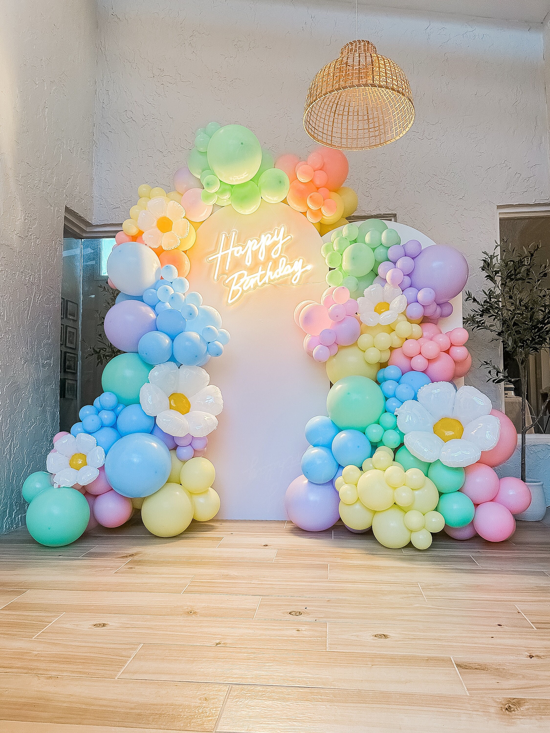 DIY Pastel Rainbow Balloon Garland Arch Kit / Macaroon Kids - Etsy