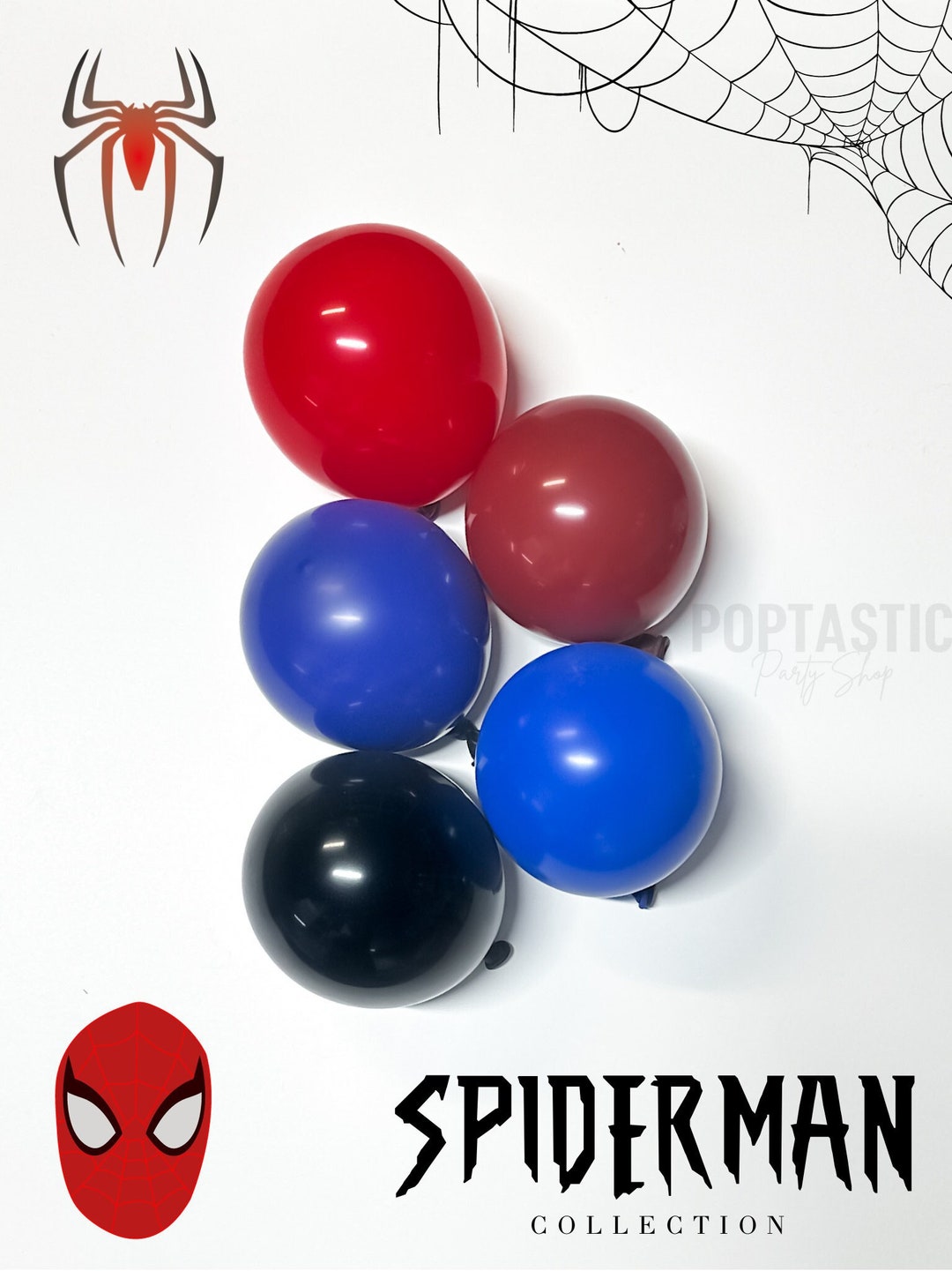 DIY Spiderman Balloon Garland Arch Kit / Birthday, Marvel, Spidey ...