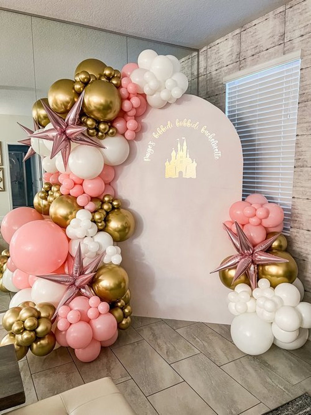 Princess Theme Balloon Garland Magical Birthday Decor - Kids ...