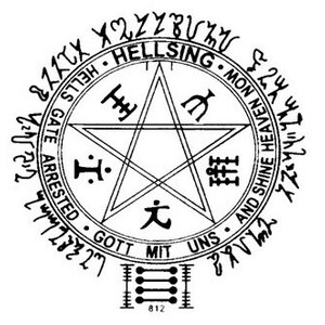 Alucard Hellsing Symbol Sticker - Etsy
