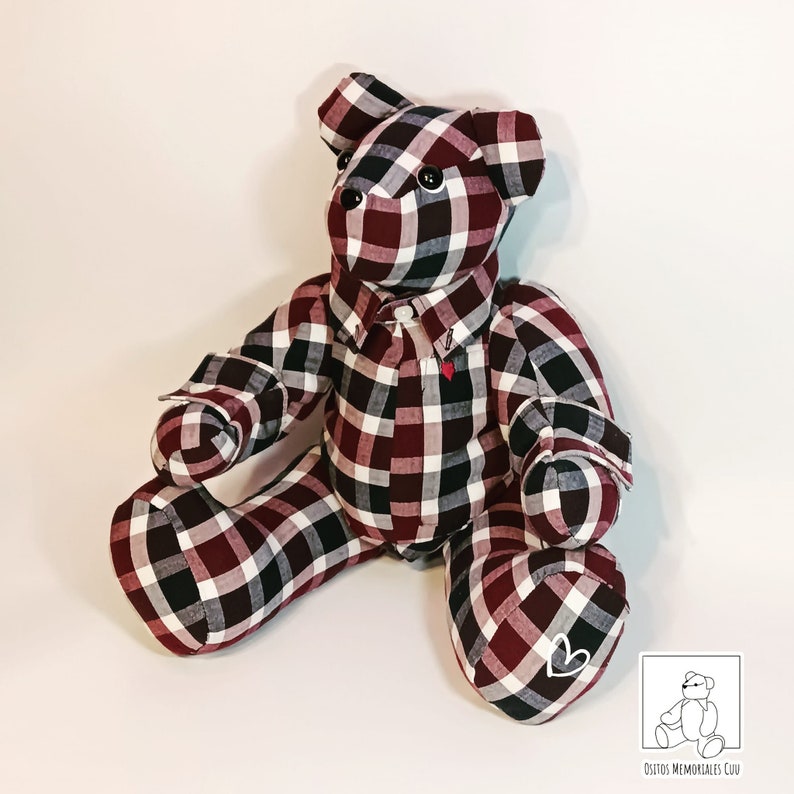 Memory Bear Pattern Sewing Pattern Patron Oso De Recuerdo - Etsy