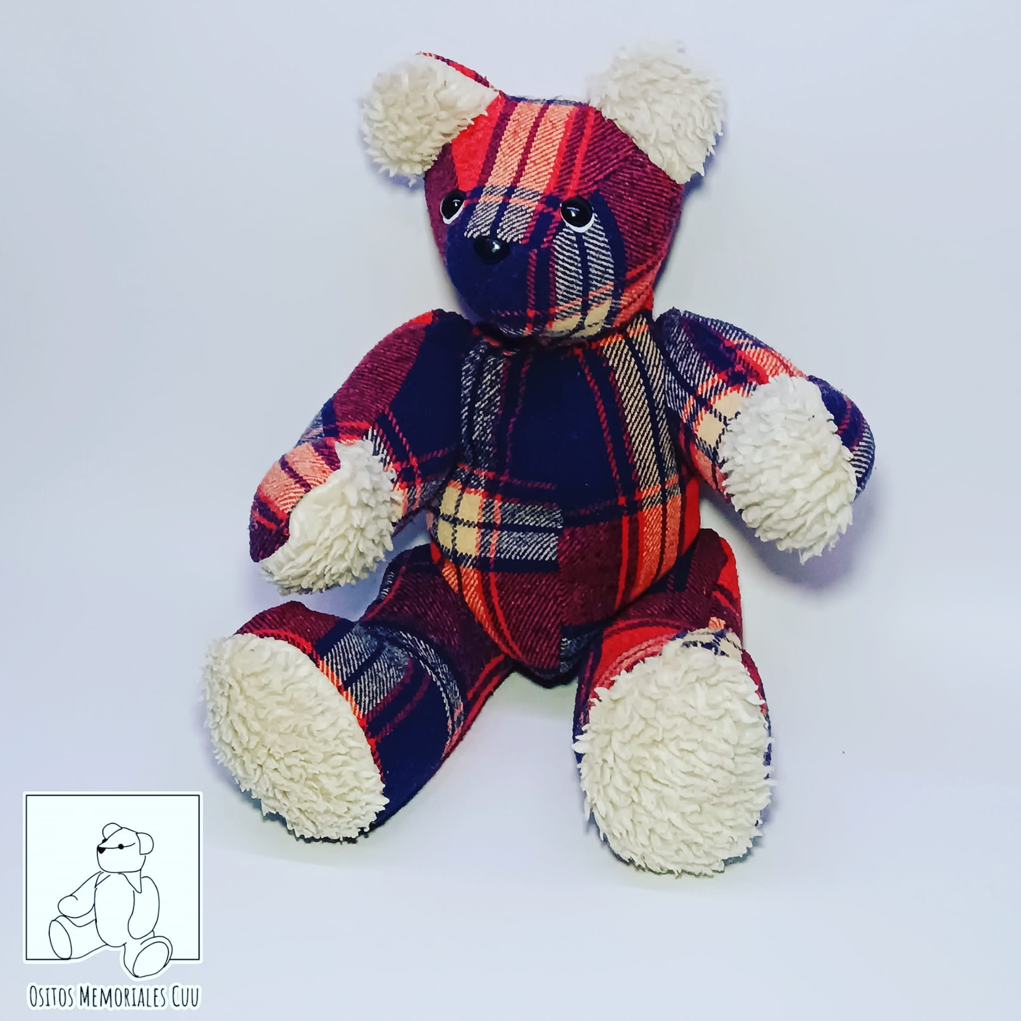 Memory Bear Pattern, Sewing Pattern, Patron Oso De Recuerdo, PDF Patron Oso Memorial, Patron ...