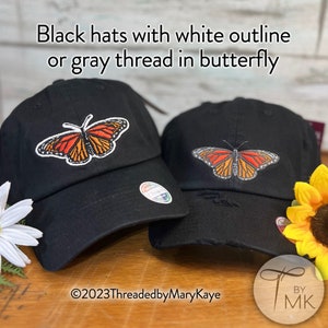 Monarch Butterfly Hat Monarch Ladies Cap Butterfly Gift - Etsy