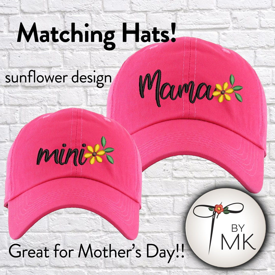 Mama and Mini Hat Mama Cap Mothers Day Gift Mama & Mini Set - Etsy