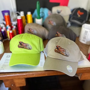 Cicada Embroidered Hat | Cicada Baseball Cap | Cicada Gift - Etsy