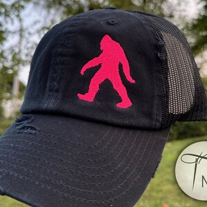 Bigfoot Hat Big Foot Hat Bigfoot Gift Sasquatch Hat Distressed Hat - Etsy