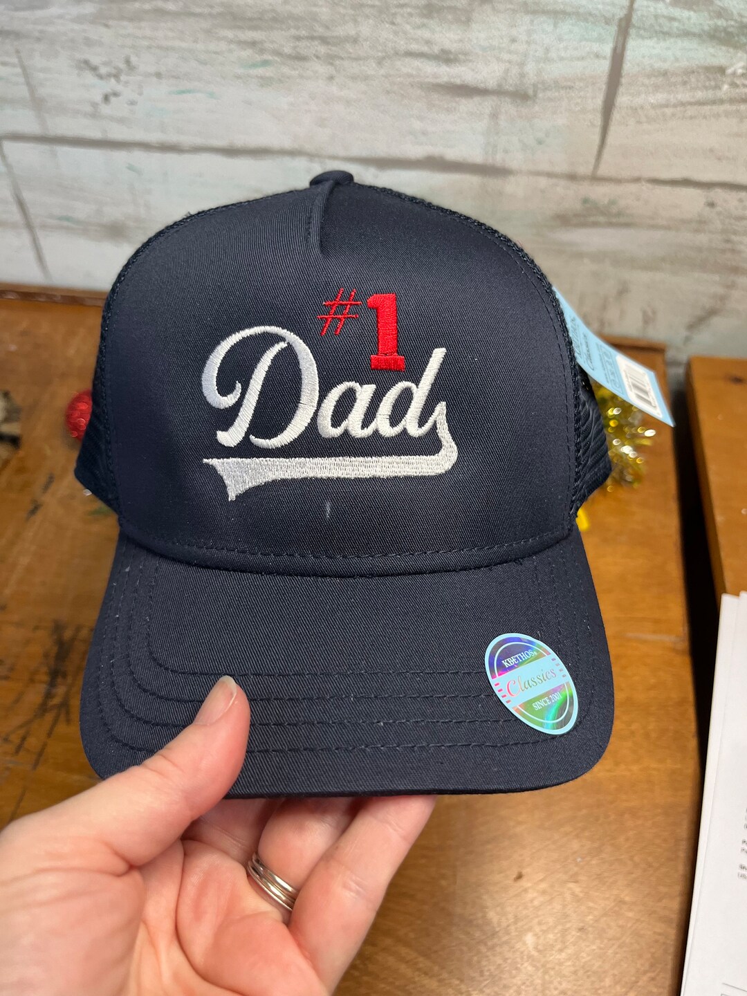 Embroidered #1 Dad Hat Father's Day Gift - Etsy