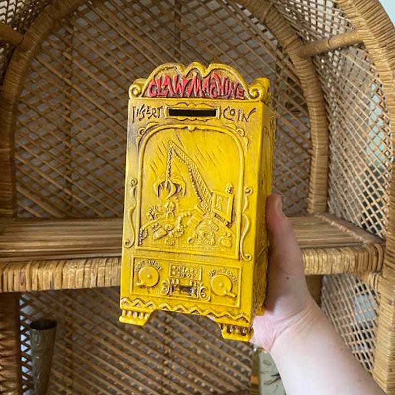 Vintage Coin Bank - Etsy