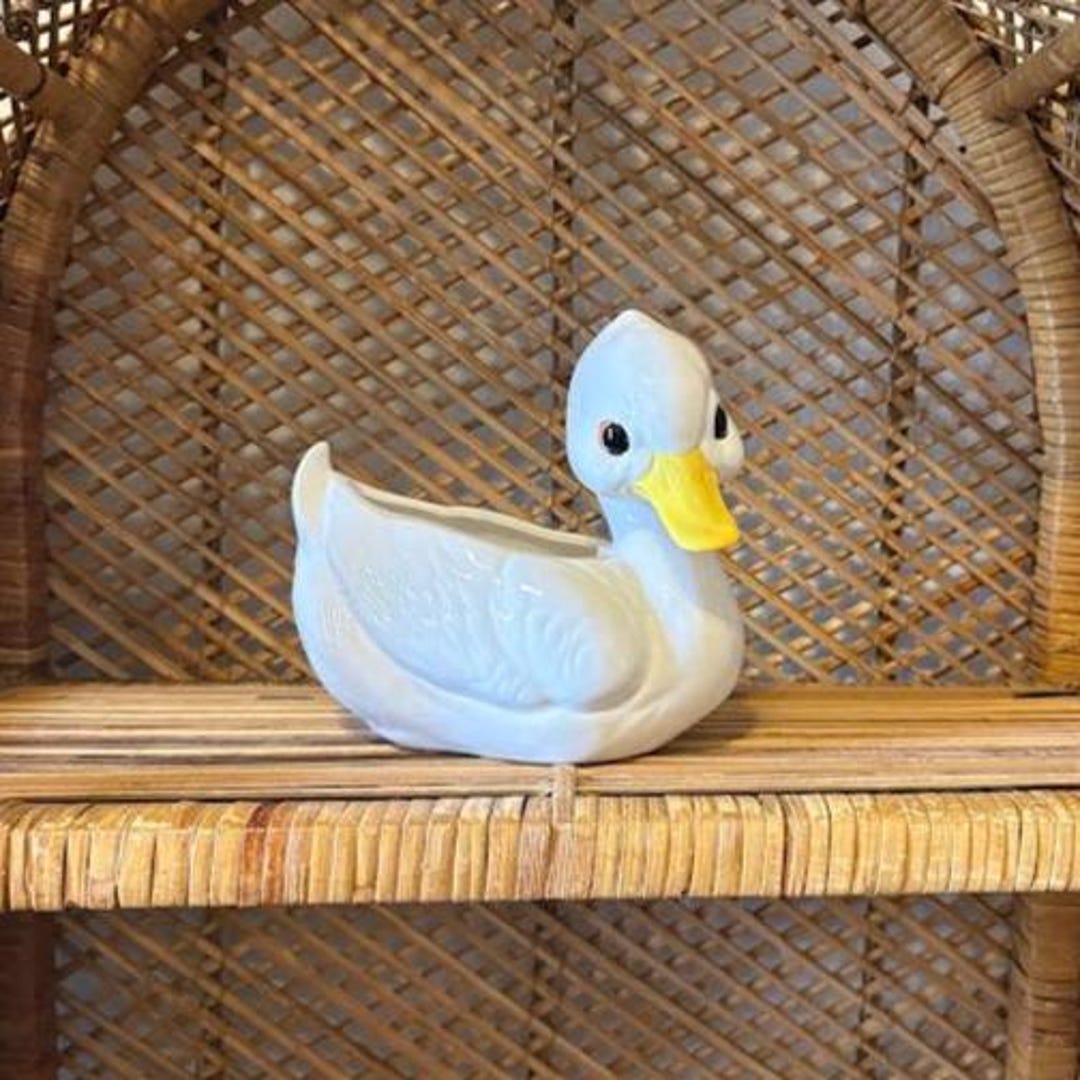 Vintage Napco White Duckling Planter Vintage Napcoware Planters Vases ...