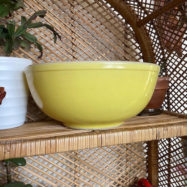 Yellow Mixing Bowl - Etsy