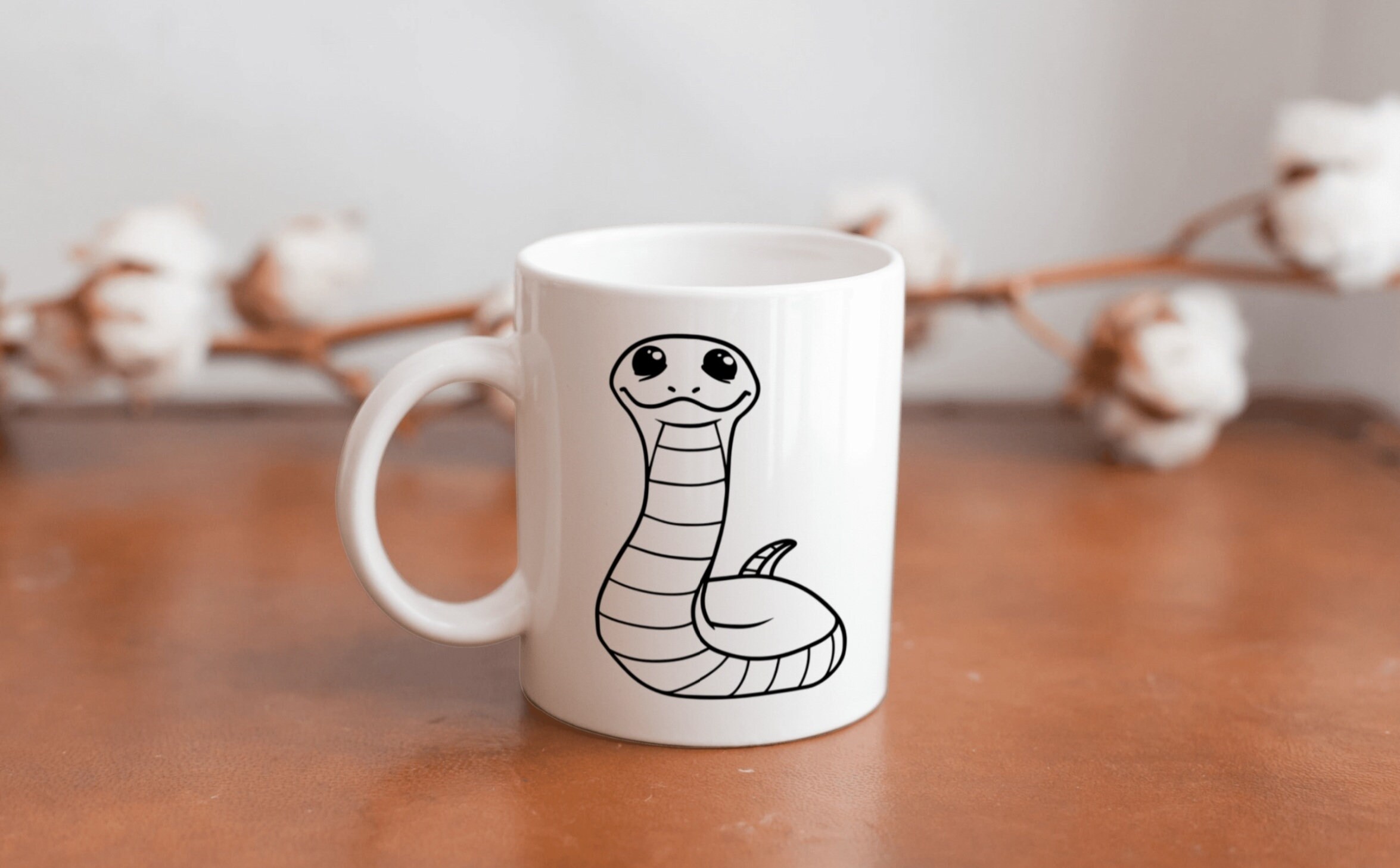 Cute Cartoon Snake Svg Funny Animal Reptiles Digital Instant Download ...