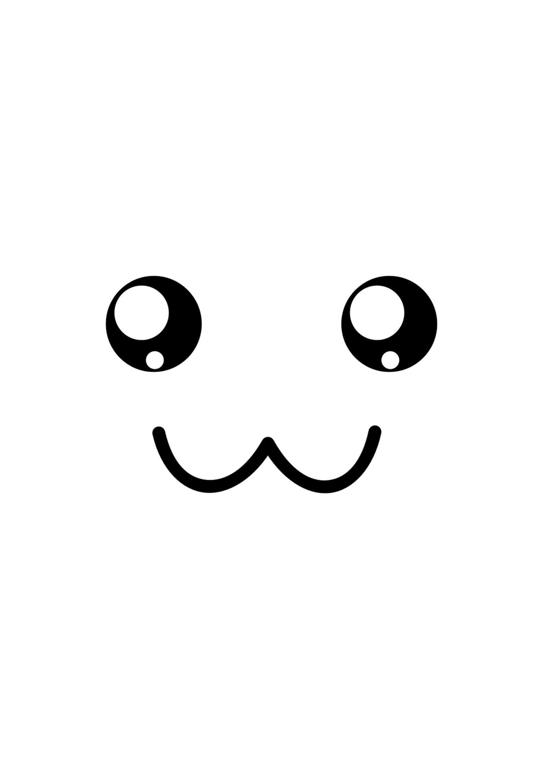 Sweet Smiley Face Cartoon Anime Animation Svg Funny Vector - Etsy