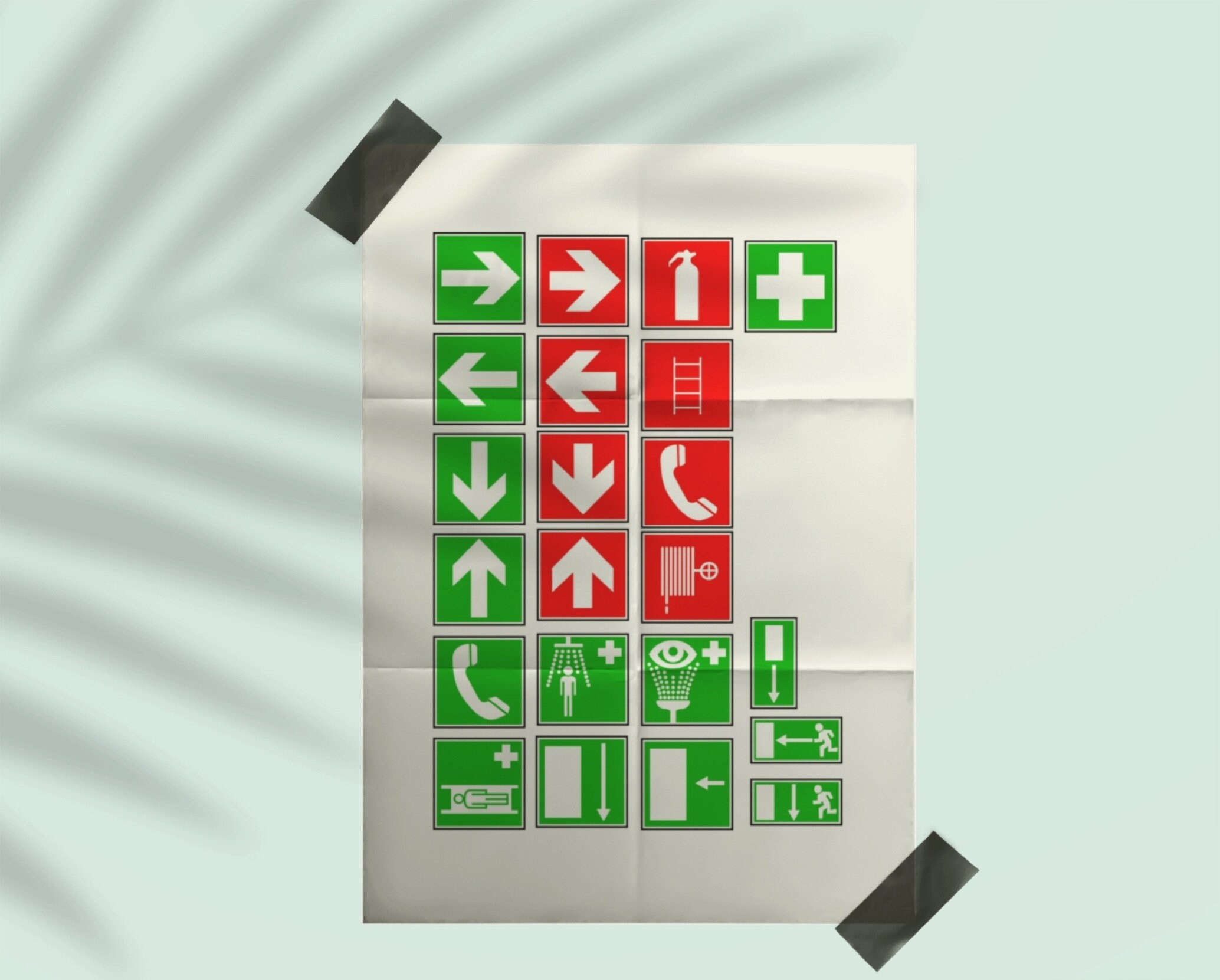 Safety Instructions Svg Clipart Colorful Safety Digital Instant ...