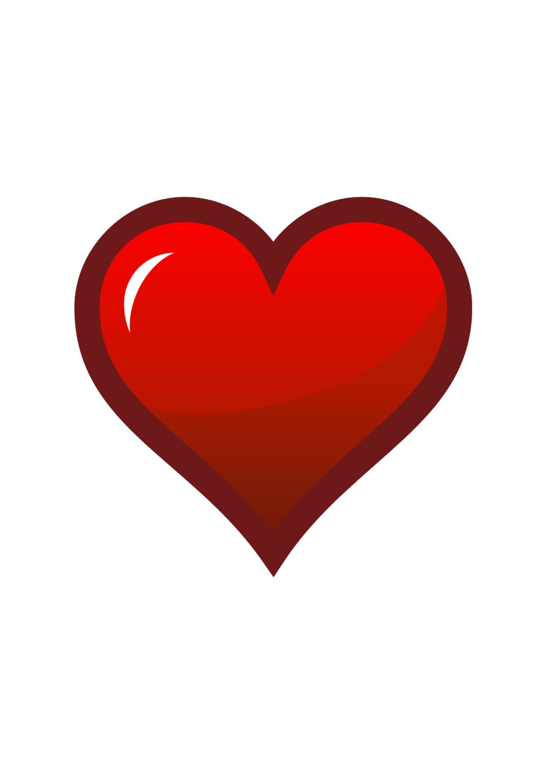 Hart Rood Svg Vector Graphics Clipart Kleurrijke Hart Vector Liefde ...