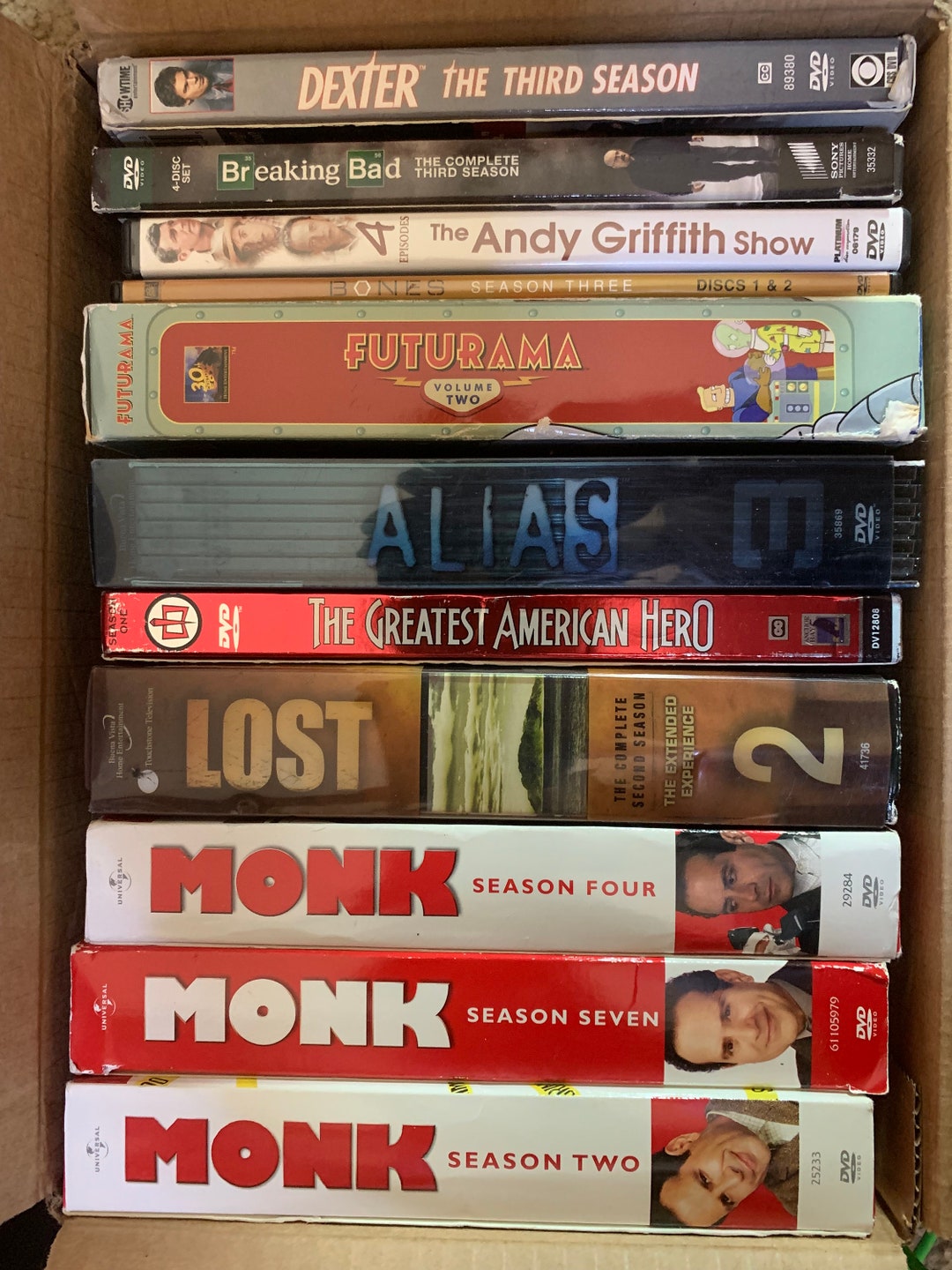 Collection of TV Show Dvds - 43 DVD Discs in Total - Etsy