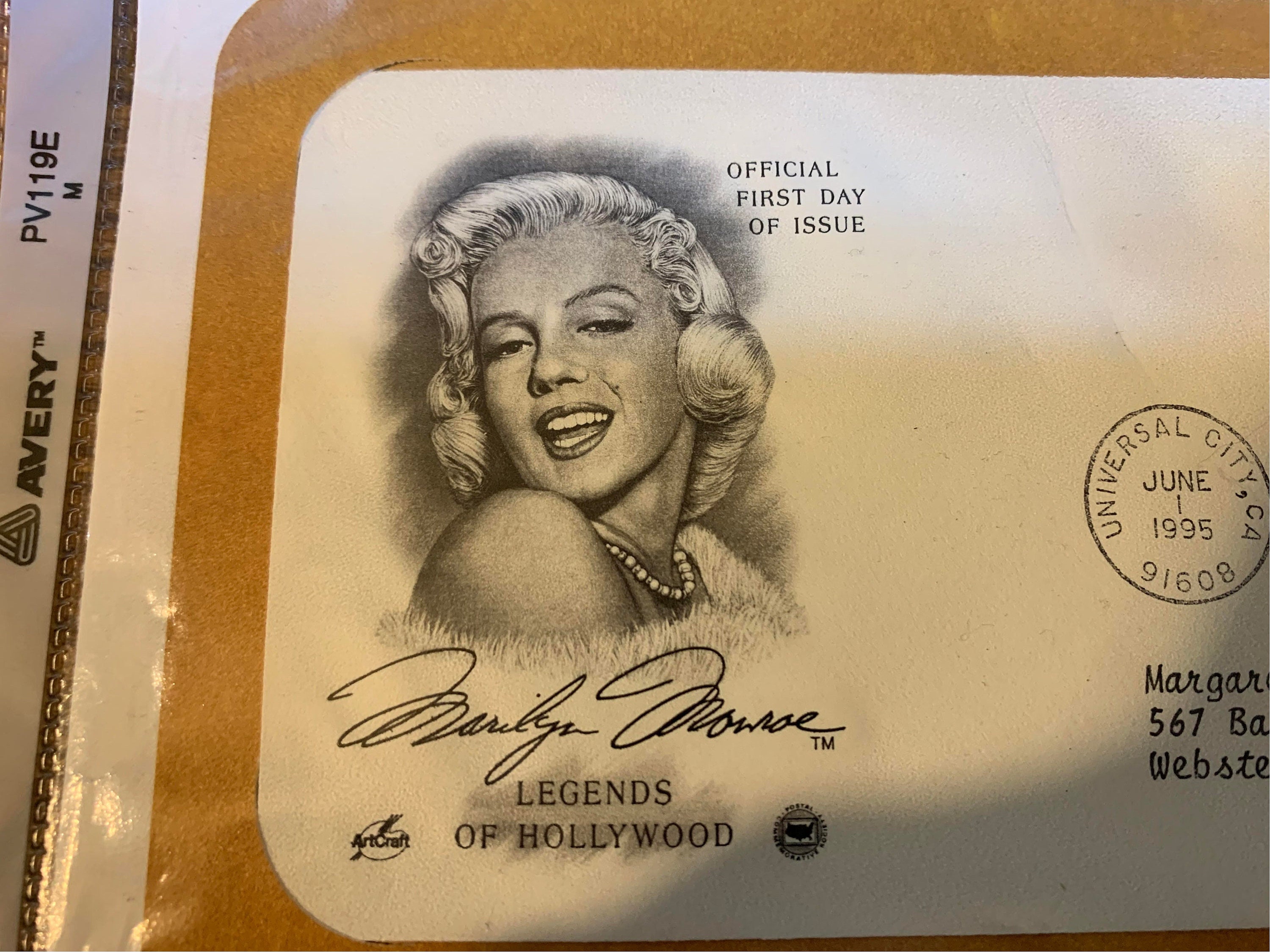 Marilyn Monroe First Day Issue Stamp - Etsy