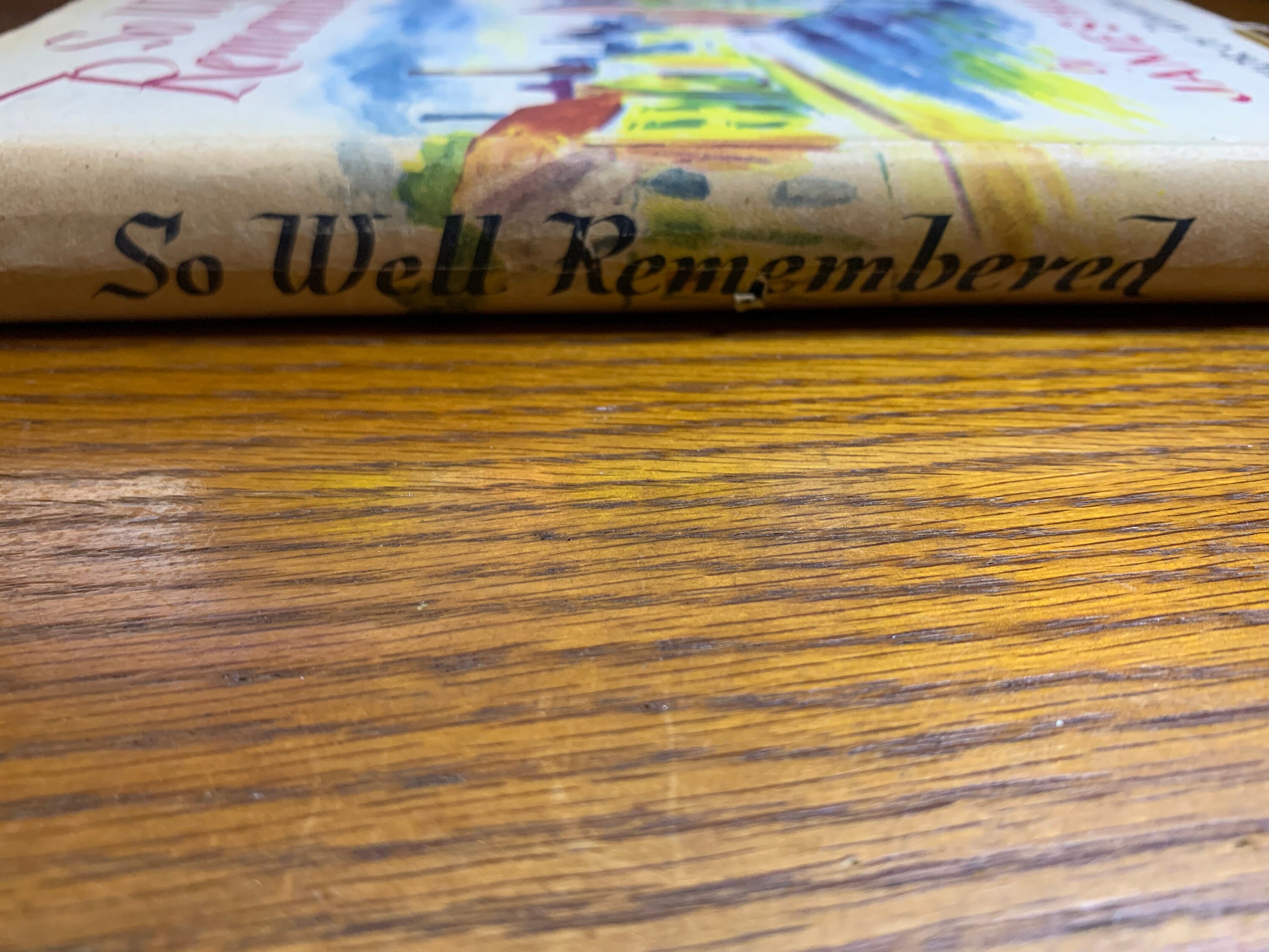 So Well Remembered - 1945 - Etsy