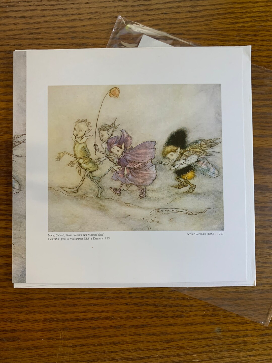 Vintage Postcard - Victoria and Albert Museum Postcard - Four Elves by ...