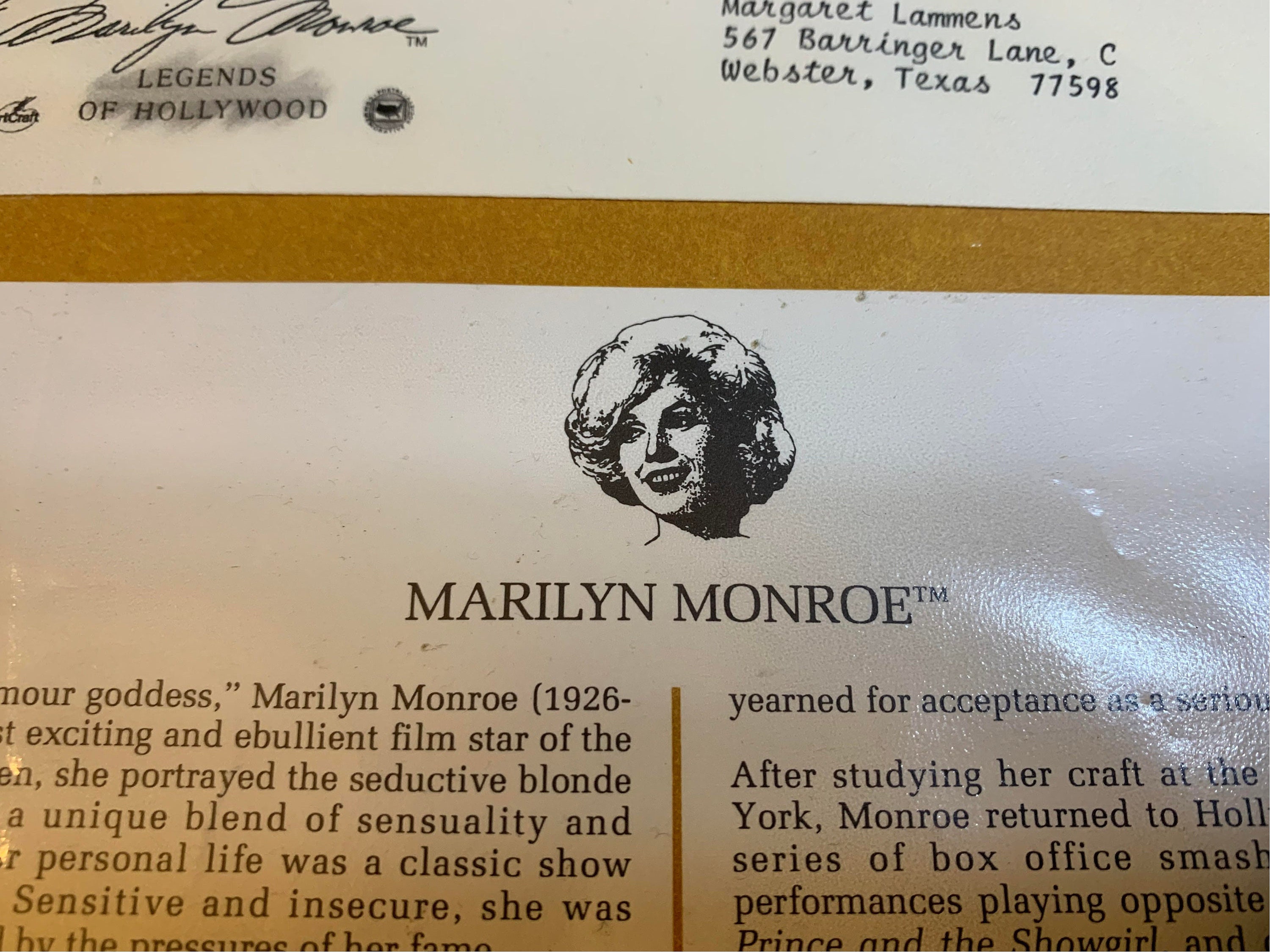 Marilyn Monroe First Day Issue Stamp - Etsy