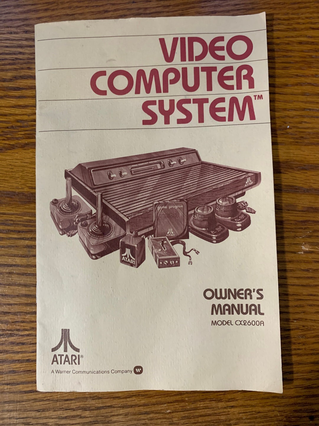 Vintage Atari Video Computer System Owners Manual 1980 - Etsy
