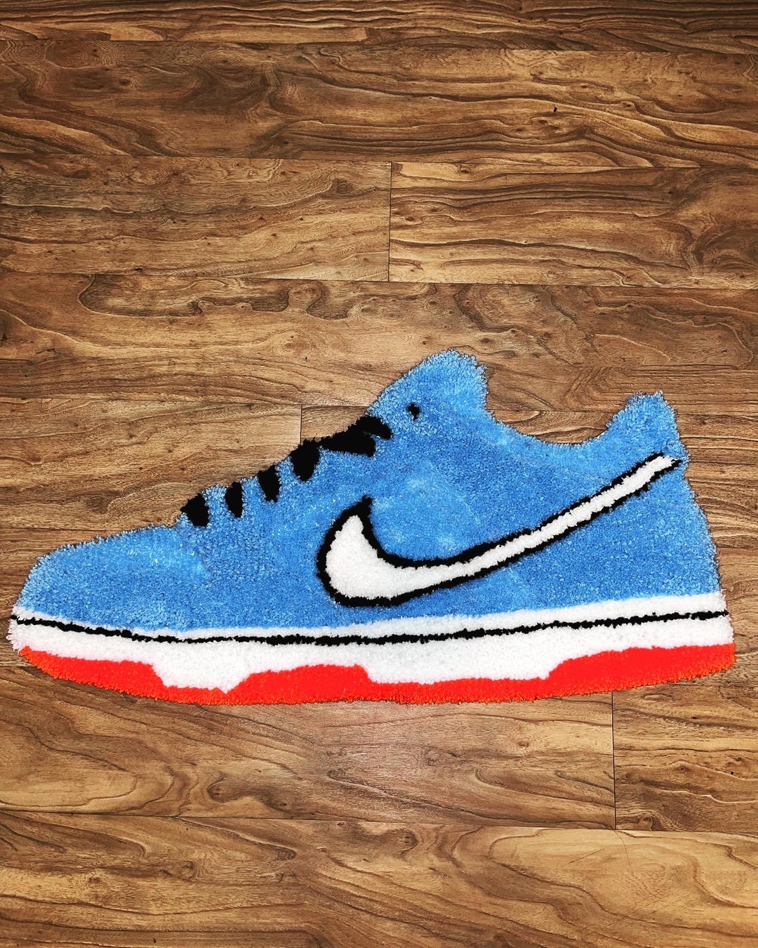 CUSTOM Nike Dunk Low Rug - Etsy
