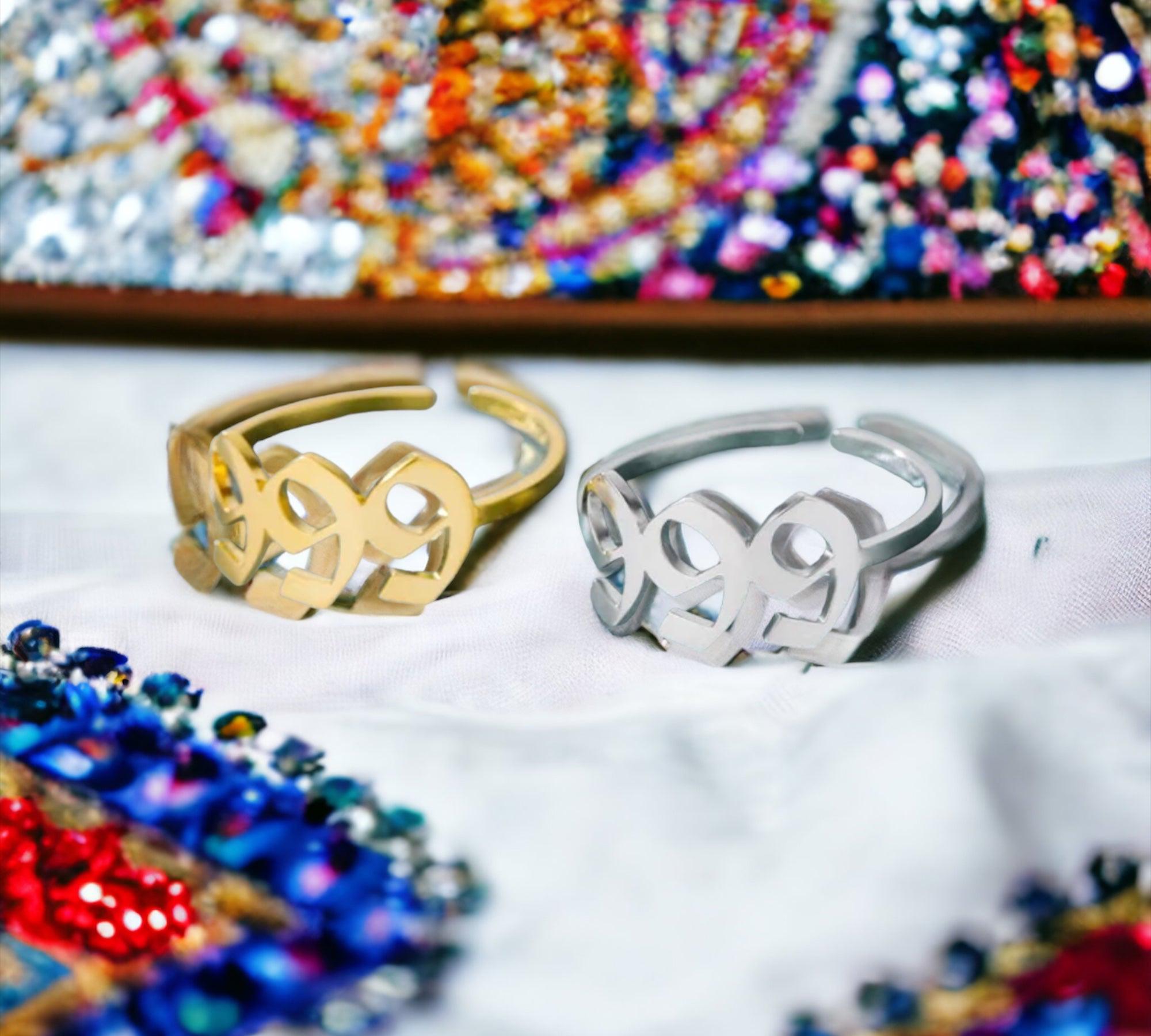Angel Number Rings - Etsy
