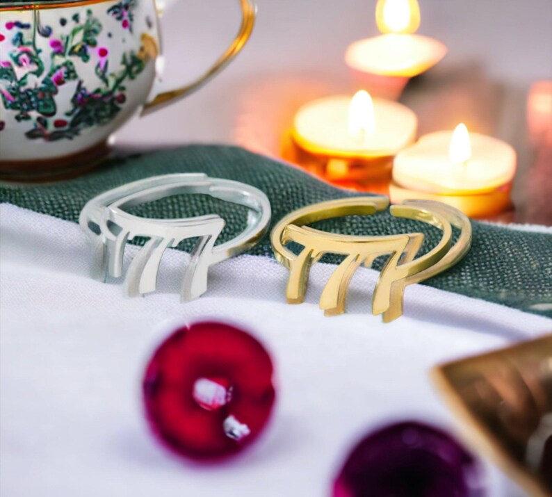 Angel Number Rings - Etsy