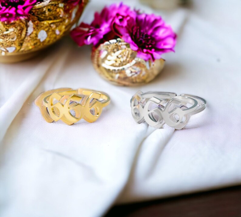 Angel Number Rings - Etsy