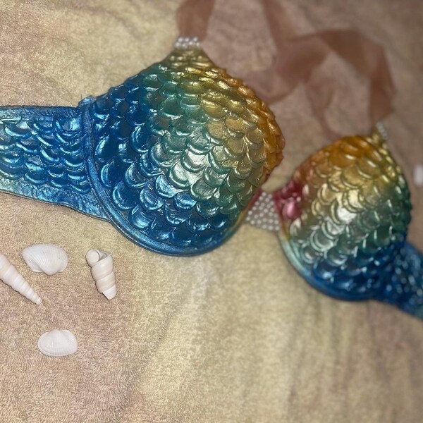Mermaid Top - Etsy