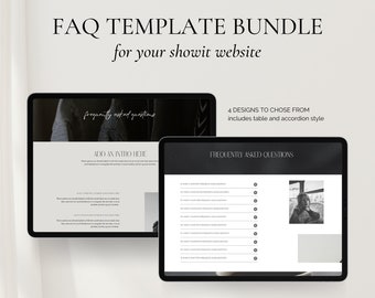 Frequently Asked Questions Template - Etsy