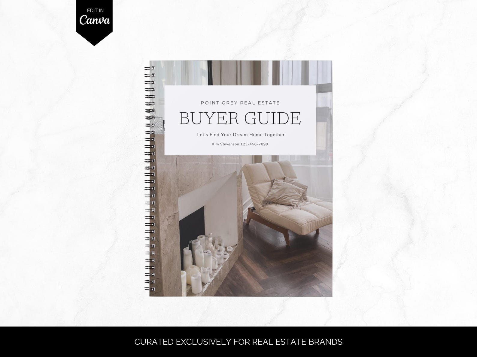 Buyer Guide Brochure Template for Realtors | Real Estate Buyer Guide ...