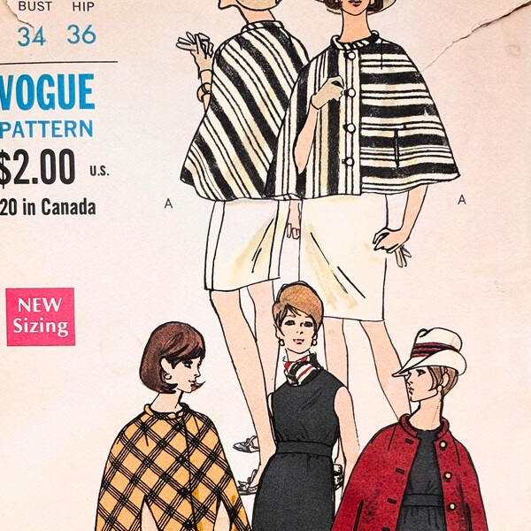 1960s Cape Pattern - Etsy