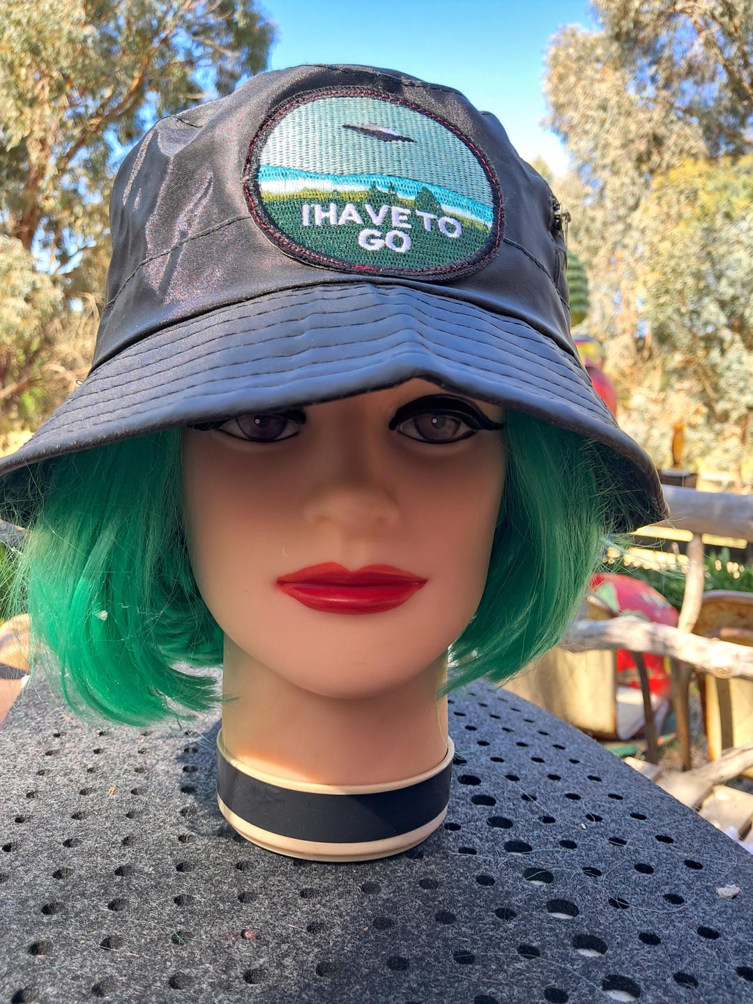 UFO Bucket Hat , Outdoor Hat, Pocket Hat, Flying Saucer, Unidentified ...