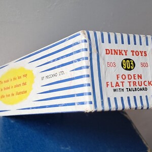 Dinky Foden Truck #903 Die Cast Toy - Etsy