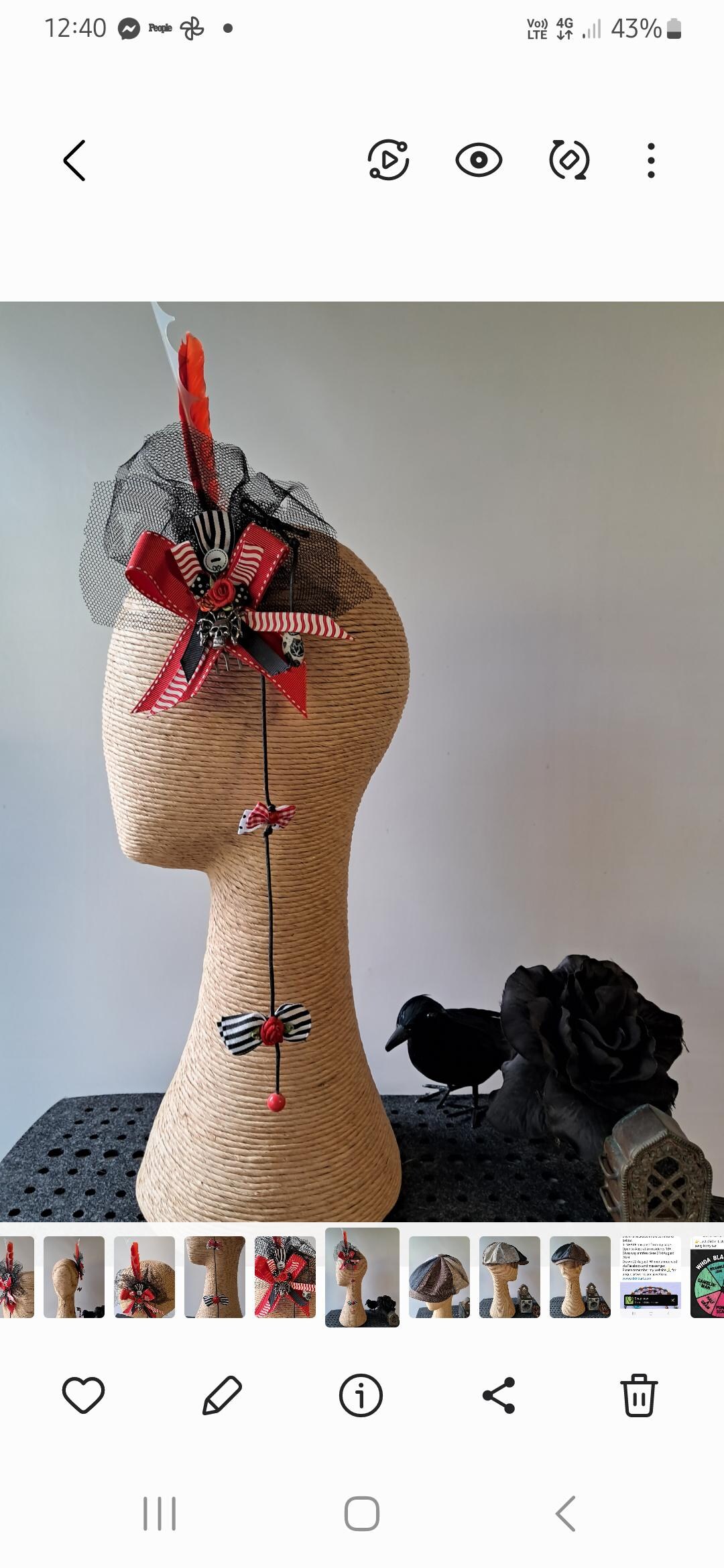 Skull Goth Horror Steam Punk Fascinator - Etsy