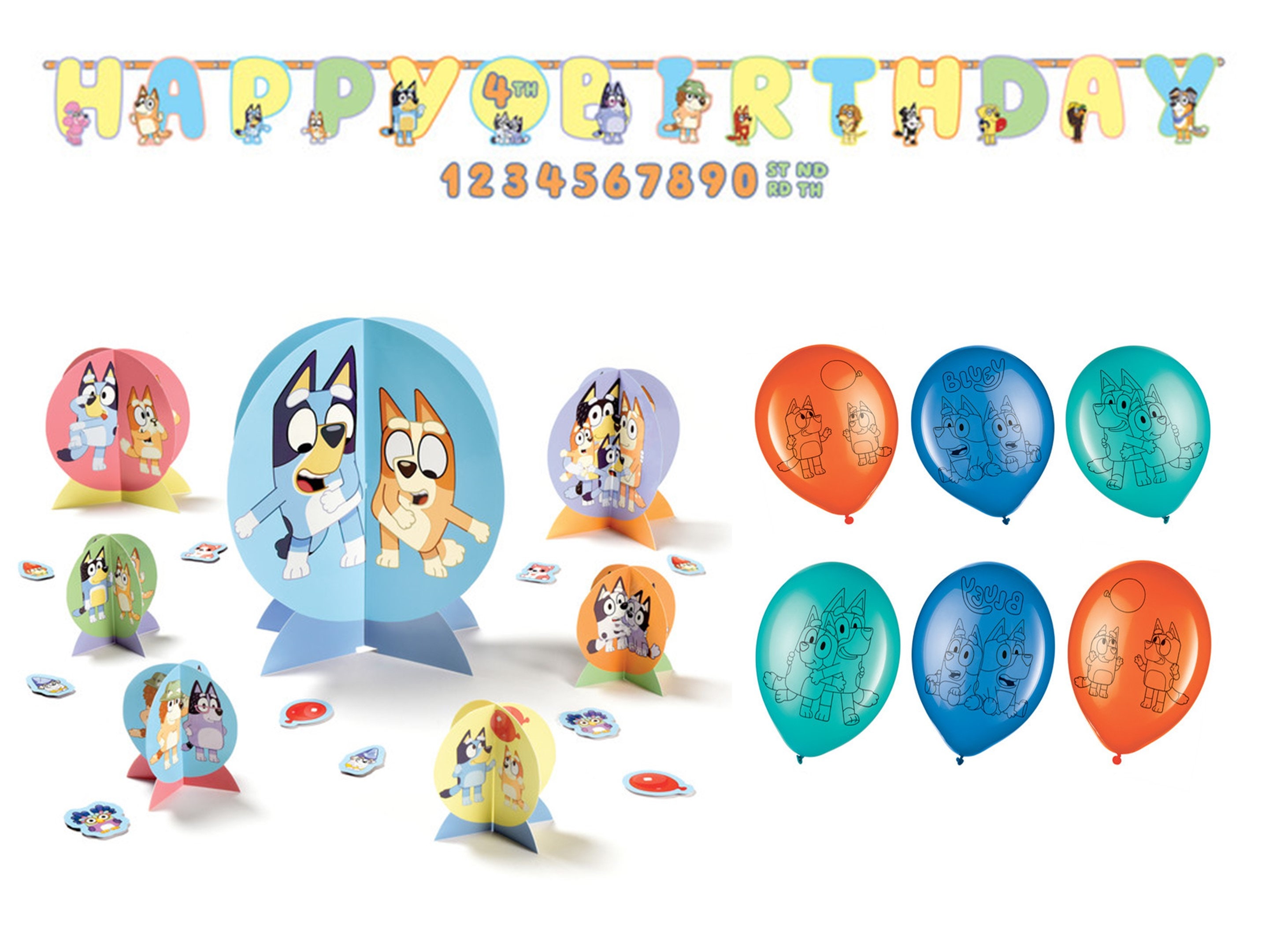Bluey Birthday Party Supplies - Etsy